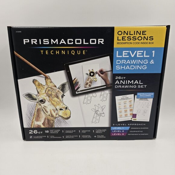 Prismacolor | Other | Prismacolor Technique Level Drawing Shading ...